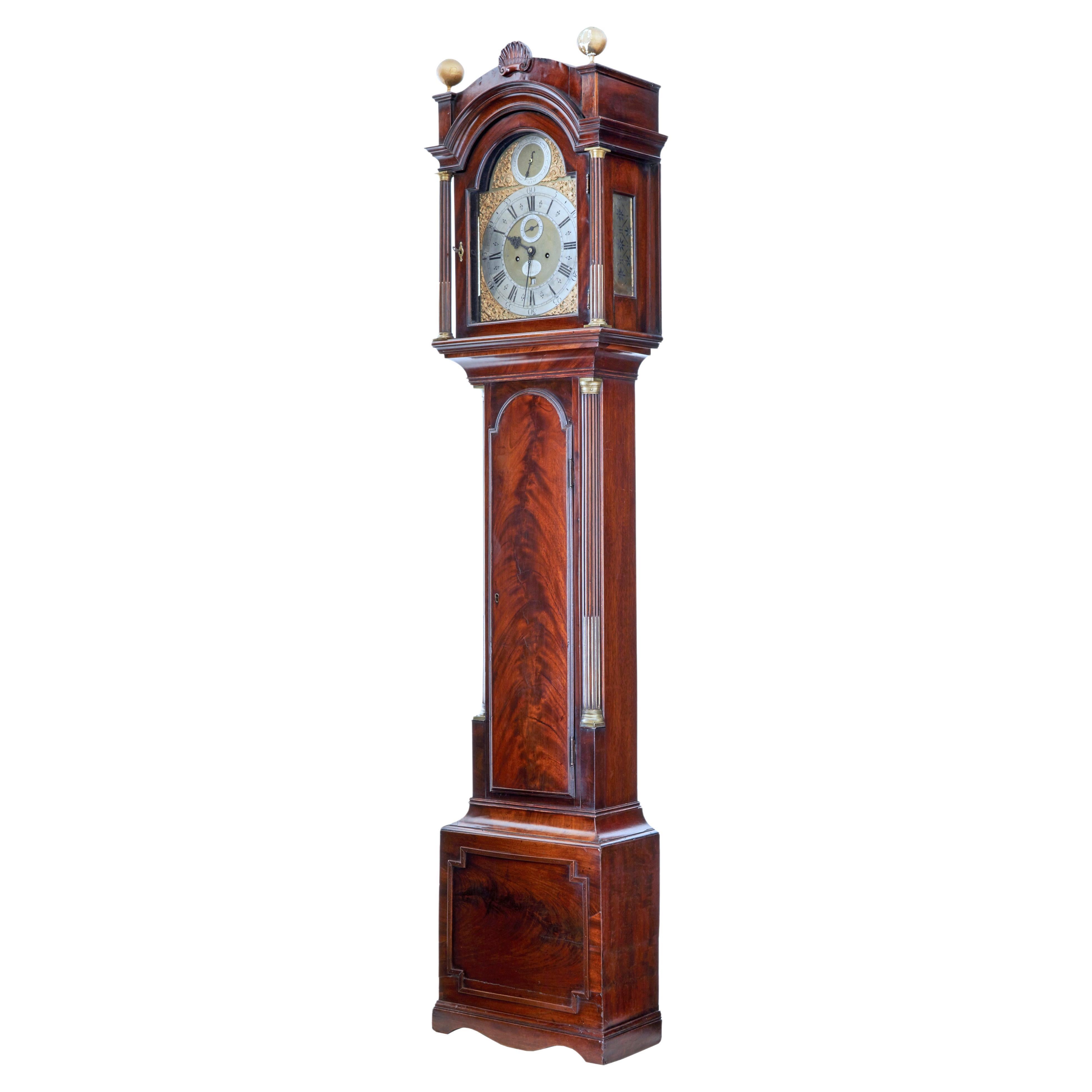 18th Century Antique Burr-Yew Longcase Clock by John Stephens of London ...
