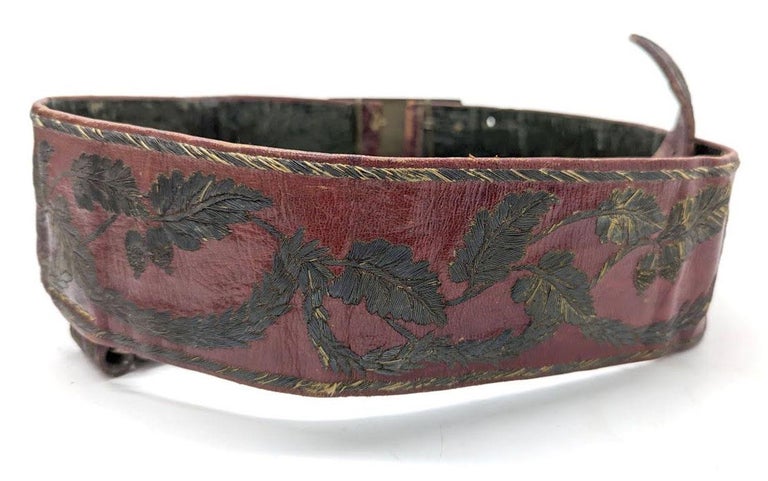 Late 18th Century Napoleonic General's Belt of the 1st French Republic ...