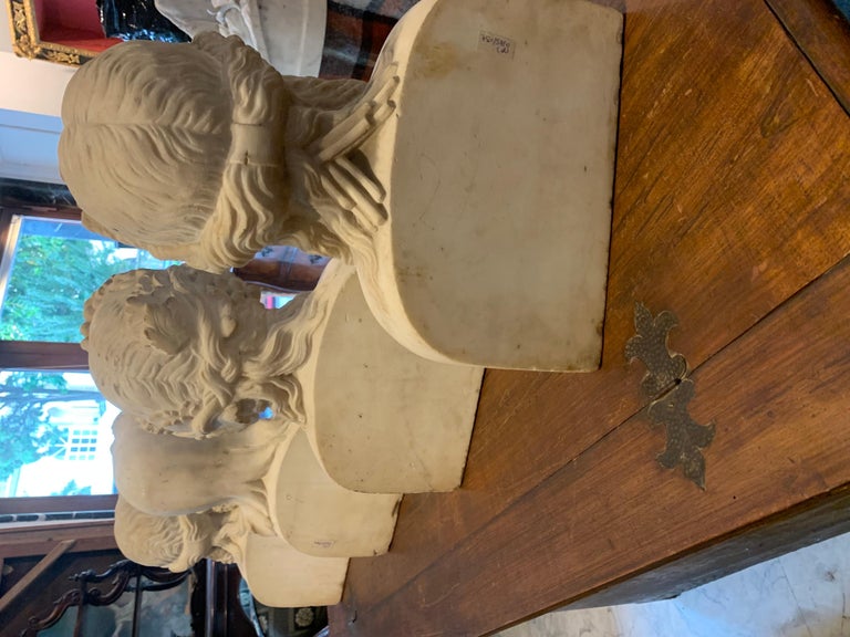 Late 18th Century Neoclassical Marble Four Sculptures at 1stDibs