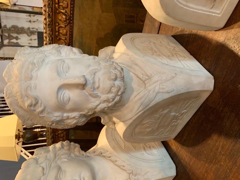 Late 18th Century Neoclassical Marble Four Sculptures at 1stDibs