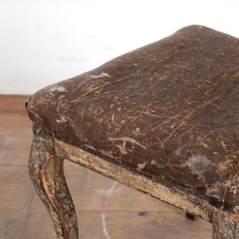 Late 18th Century Rococo Stool For Sale at 1stDibs