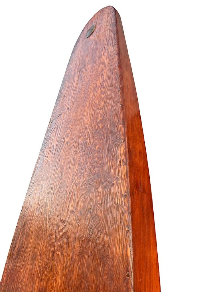 Late-1930s Tom Blake Style Hollow Wooden “Kookbox” Early Surfboard For ...