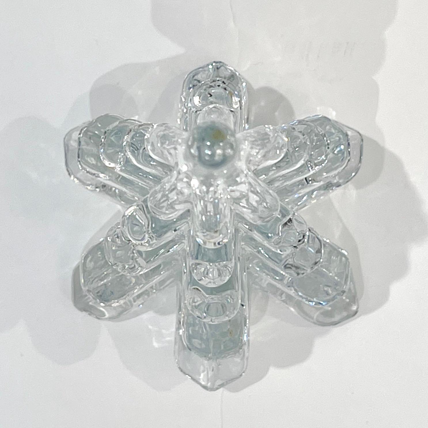 Late 1970s Sweden Vintage FM Ronneby Crystal Glass Tree Modernist ...