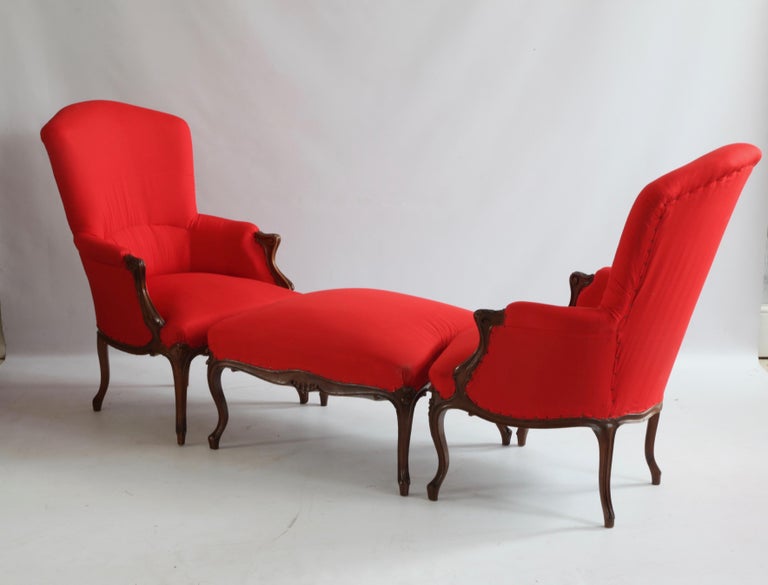 Late 19th Century French Rocaille Duchesse Brisé For Sale at 1stDibs