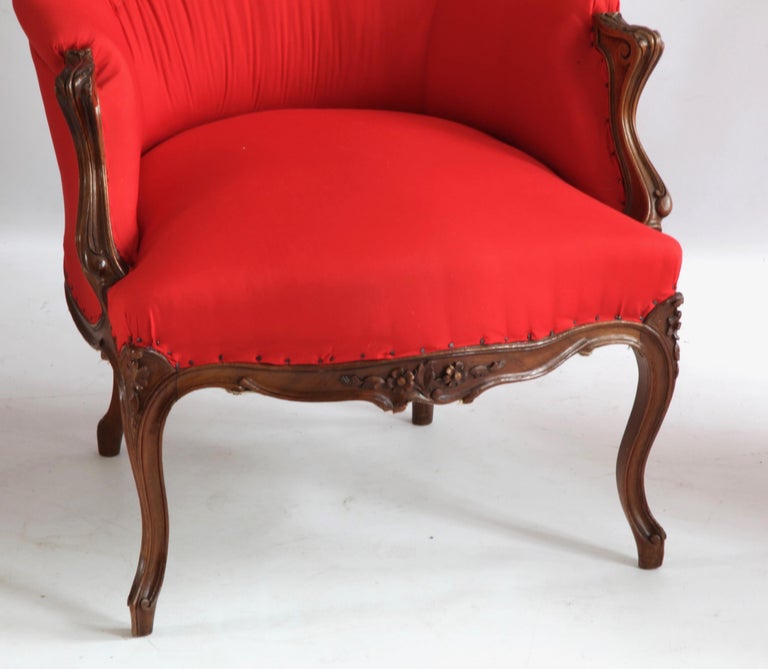 Late 19th Century French Rocaille Duchesse Brisé For Sale at 1stDibs