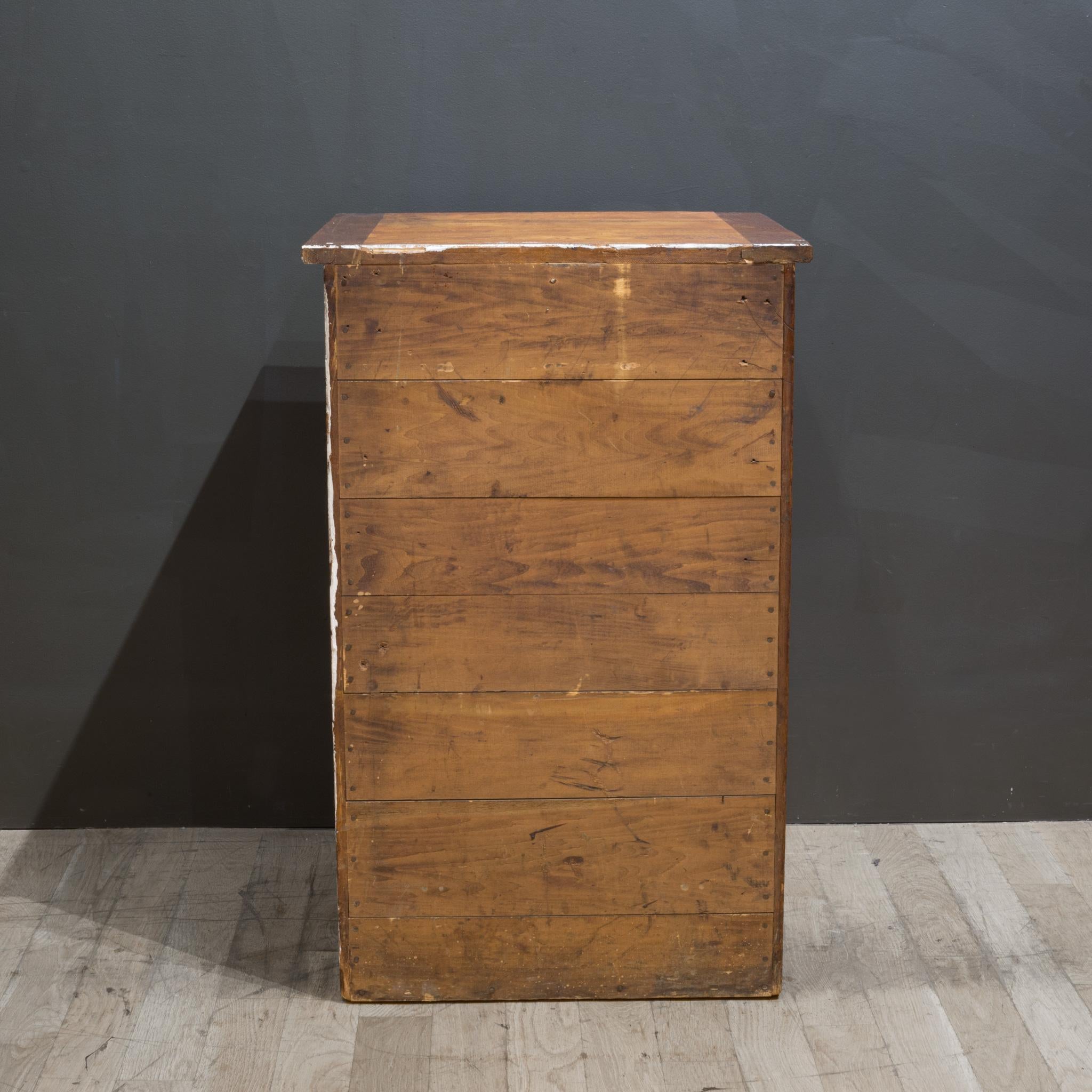 Late 19th C. Industrial Typesetter's 15 Drawer Cabinet C.1890 at 1stDibs