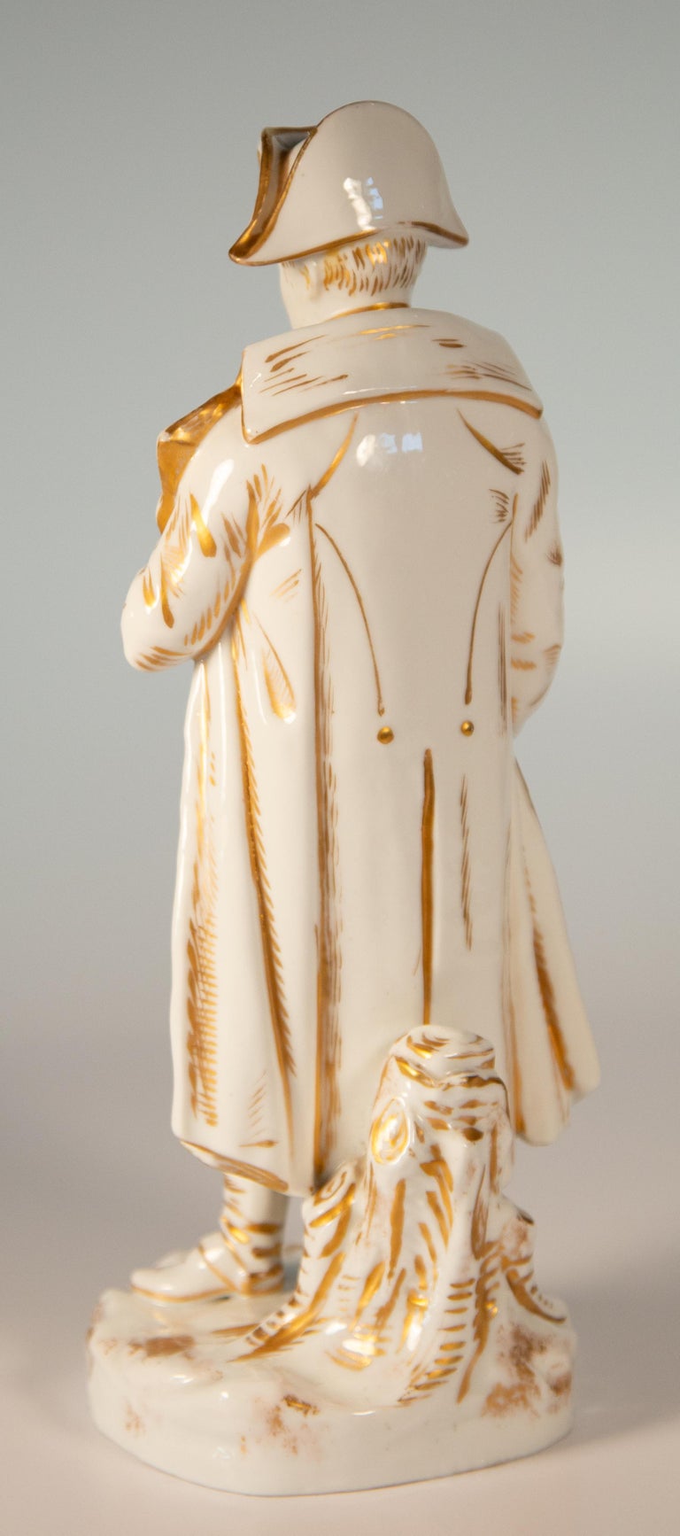 Late 19th Century Paris Porcelain Standing Statue of Napoleon Bonaparte ...