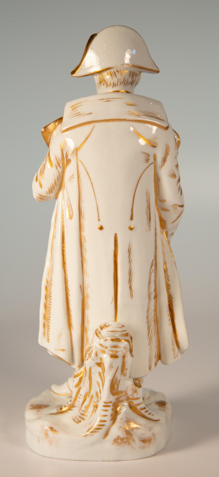 Late 19th Century Paris Porcelain Standing Statue of Napoleon Bonaparte ...