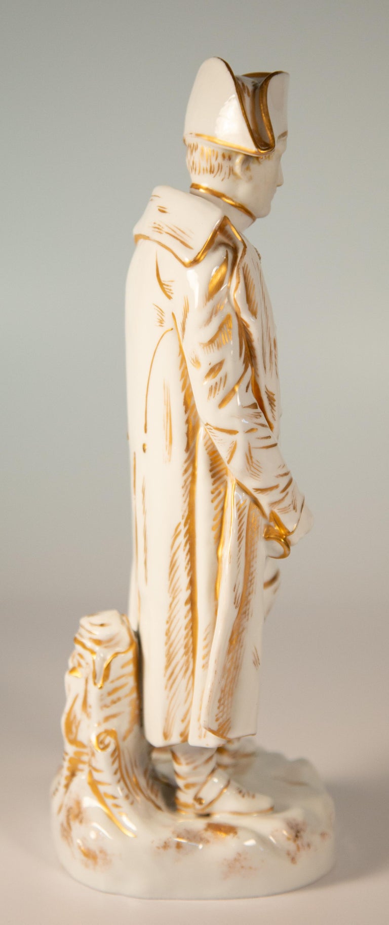 Late 19th Century Paris Porcelain Standing Statue of Napoleon Bonaparte ...