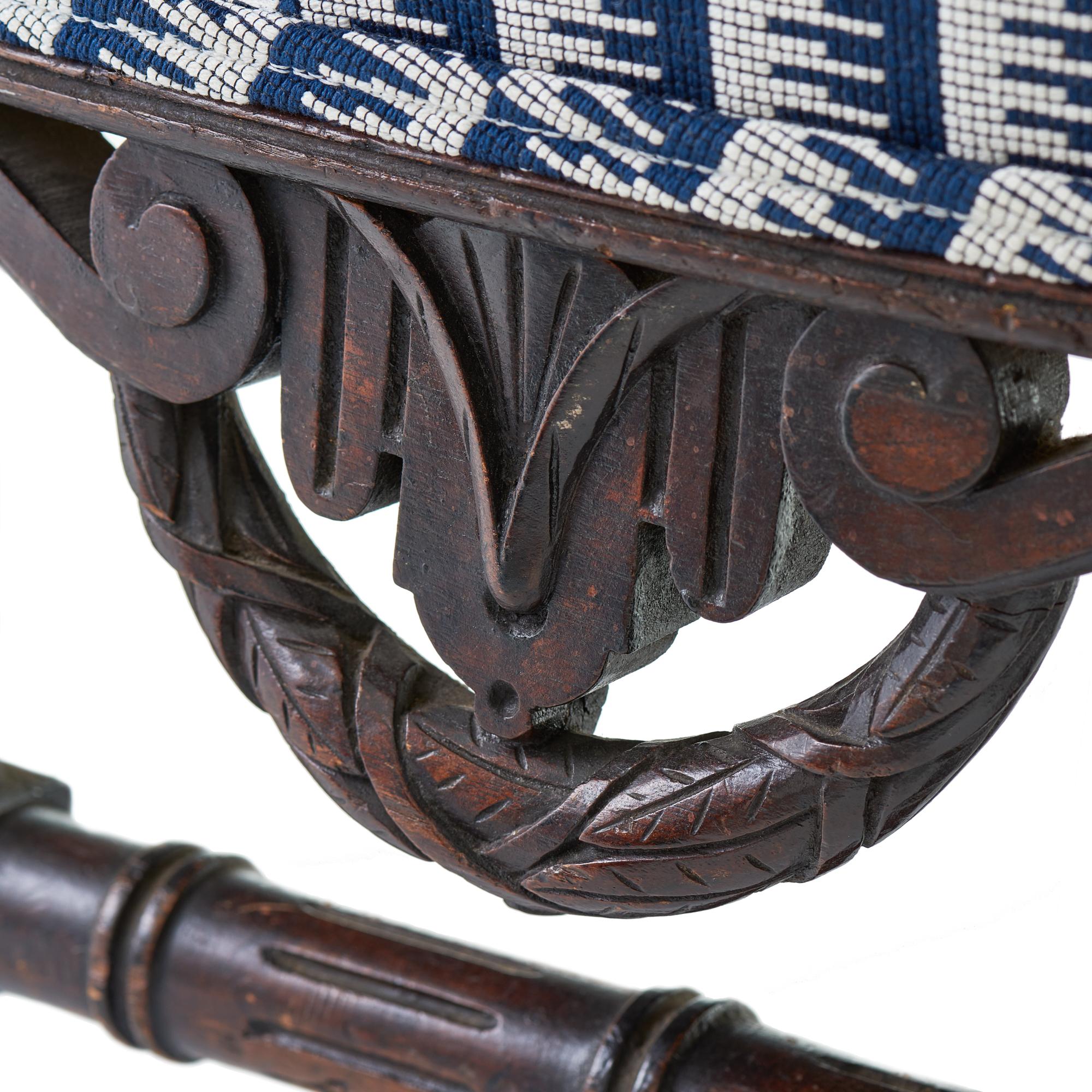 Late 19th Century Renaissance Revival Walnut Armchair by George ...