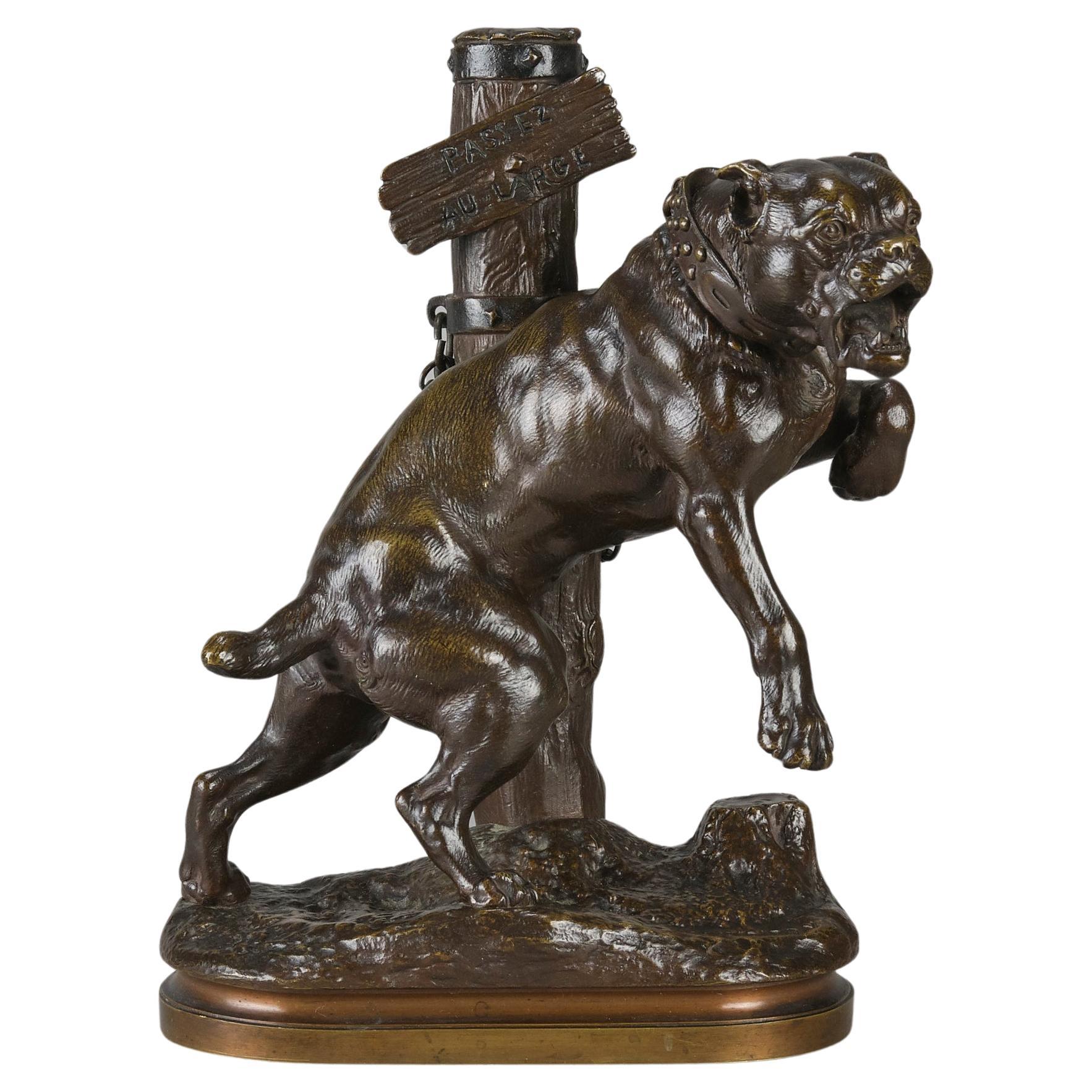 French Bronze Panther Sculpture by Charles Valton, 1910 at 1stDibs ...