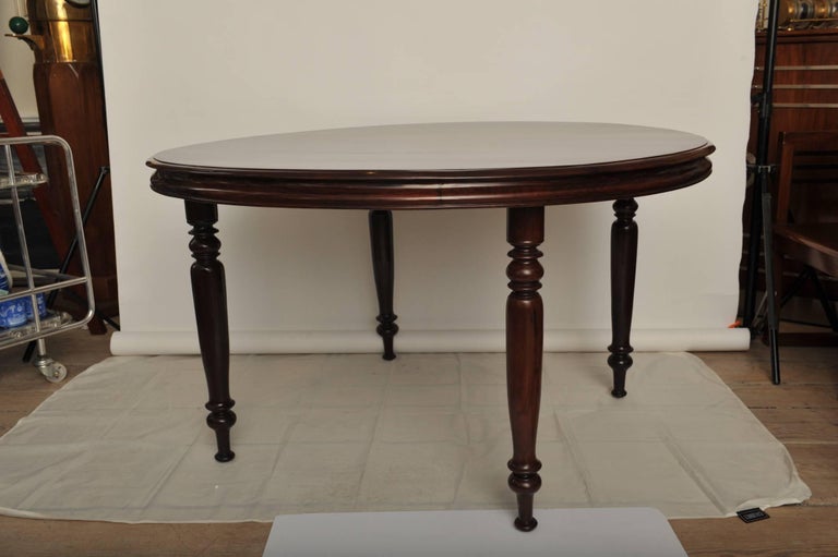 Late 19th Century British Campaign Round Dining Table at 1stDibs ...
