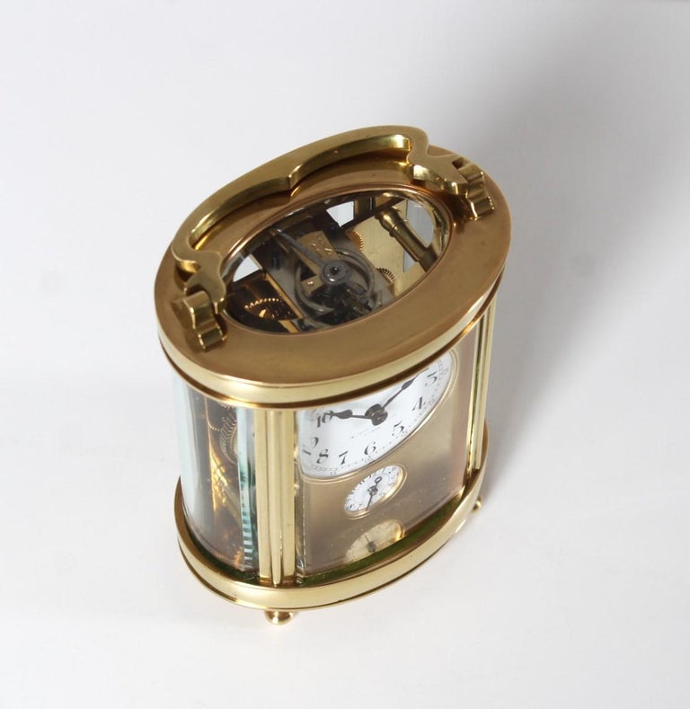 Late 19th Century Carriage Clock, Travel Clock, Pendulette de Voyage ...