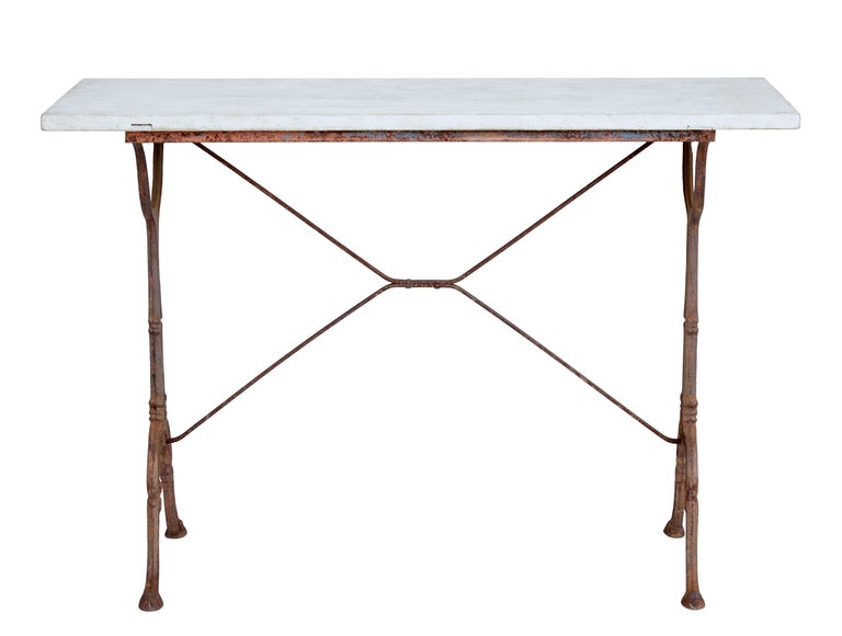 Late 19th Century Cast Iron Side Table For Sale at 1stDibs