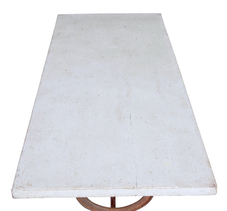 Late 19th Century Cast Iron Side Table For Sale at 1stDibs