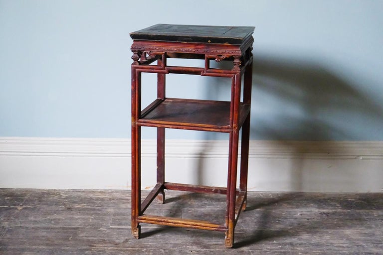Late 19th Century Chinese End Table For Sale at 1stDibs