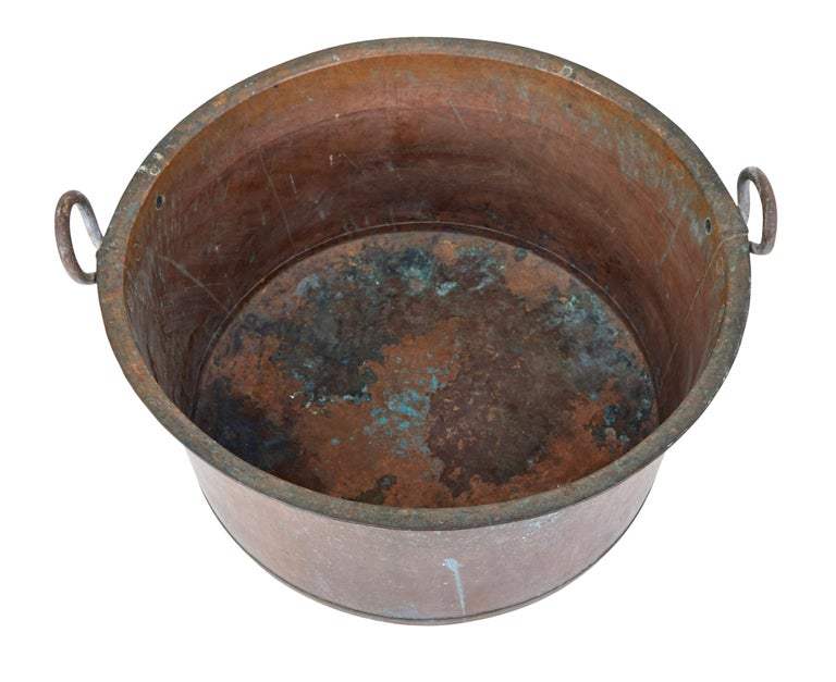 Late 19th Century Copper Cooking Vessel For Sale at 1stDibs
