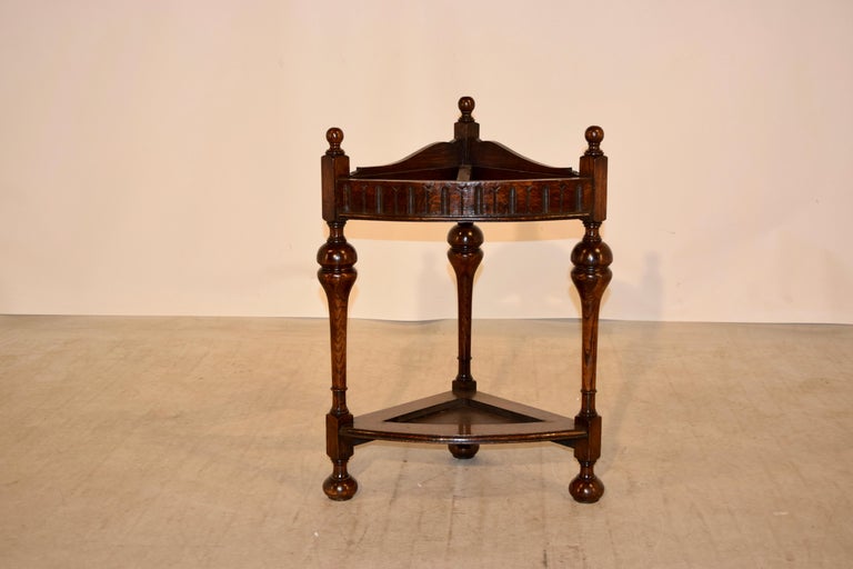 Late 19th Century Corner Cane Stand at 1stDibs