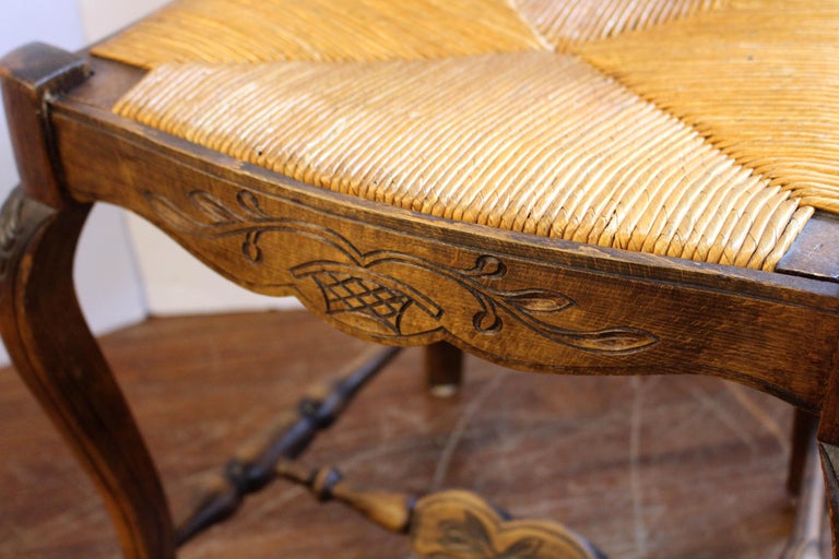 Late 19th Century Country French Side Chair For Sale at 1stDibs