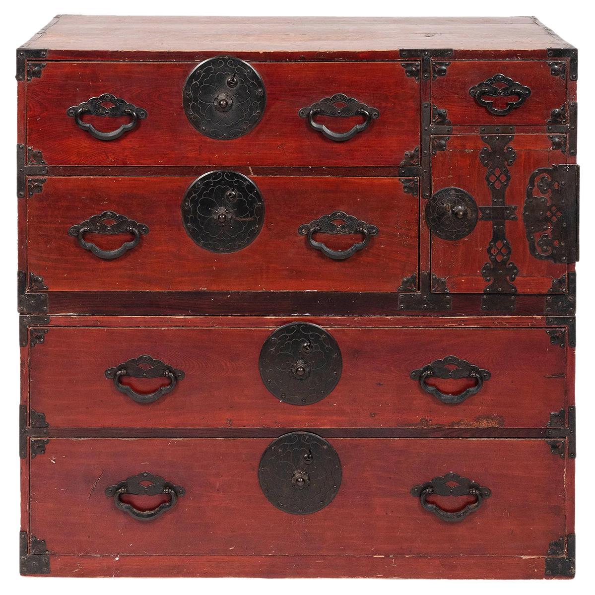 Japanese Tansu, Mid to Late 19th Century at 1stDibs