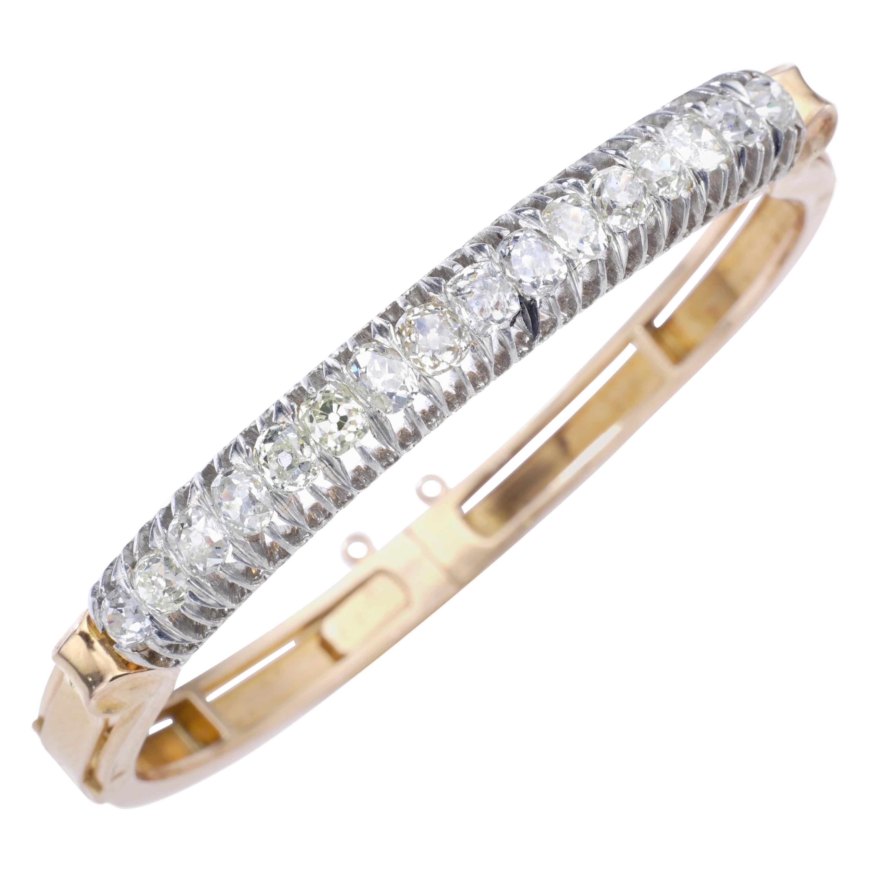 19th Century Indian Rare Repousse Mythological Bird Kada Bangle ...