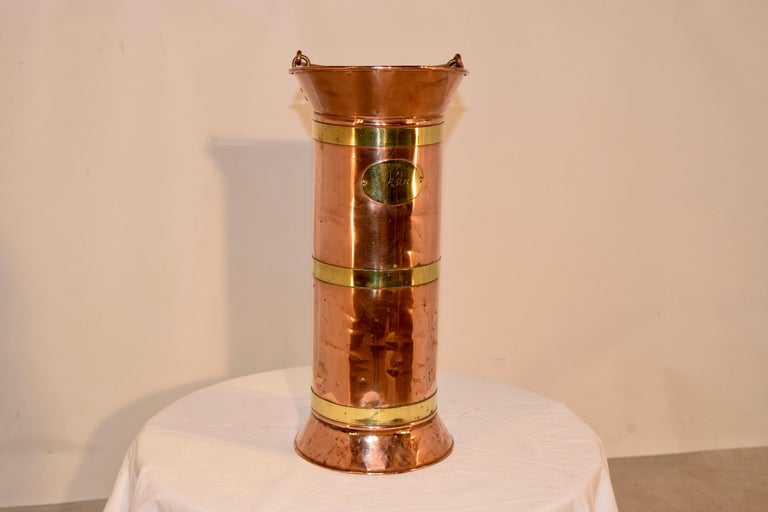 Late 19th Century Dutch Copper Can at 1stDibs