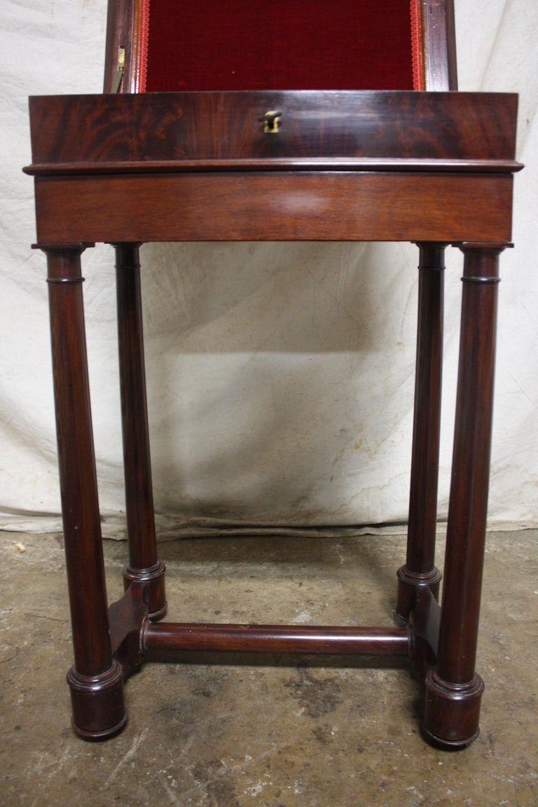 Late 19th Century Empire Style Side Table For Sale at 1stDibs