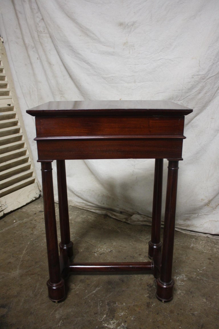 Late 19th Century Empire Style Side Table For Sale at 1stDibs