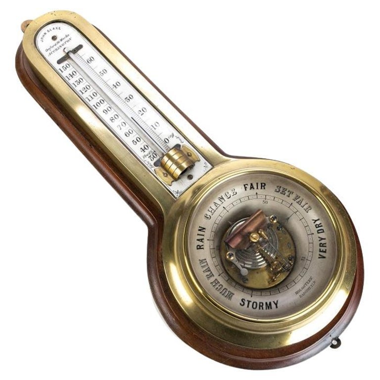 Late 19th Century English Barometer by John Blake, Accrington For Sale ...