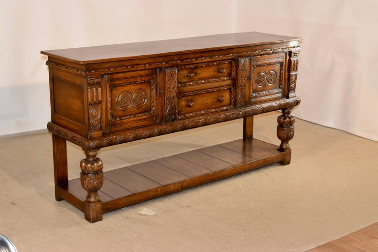 Late 19th Century English Carved Pot Board For Sale at 1stDibs