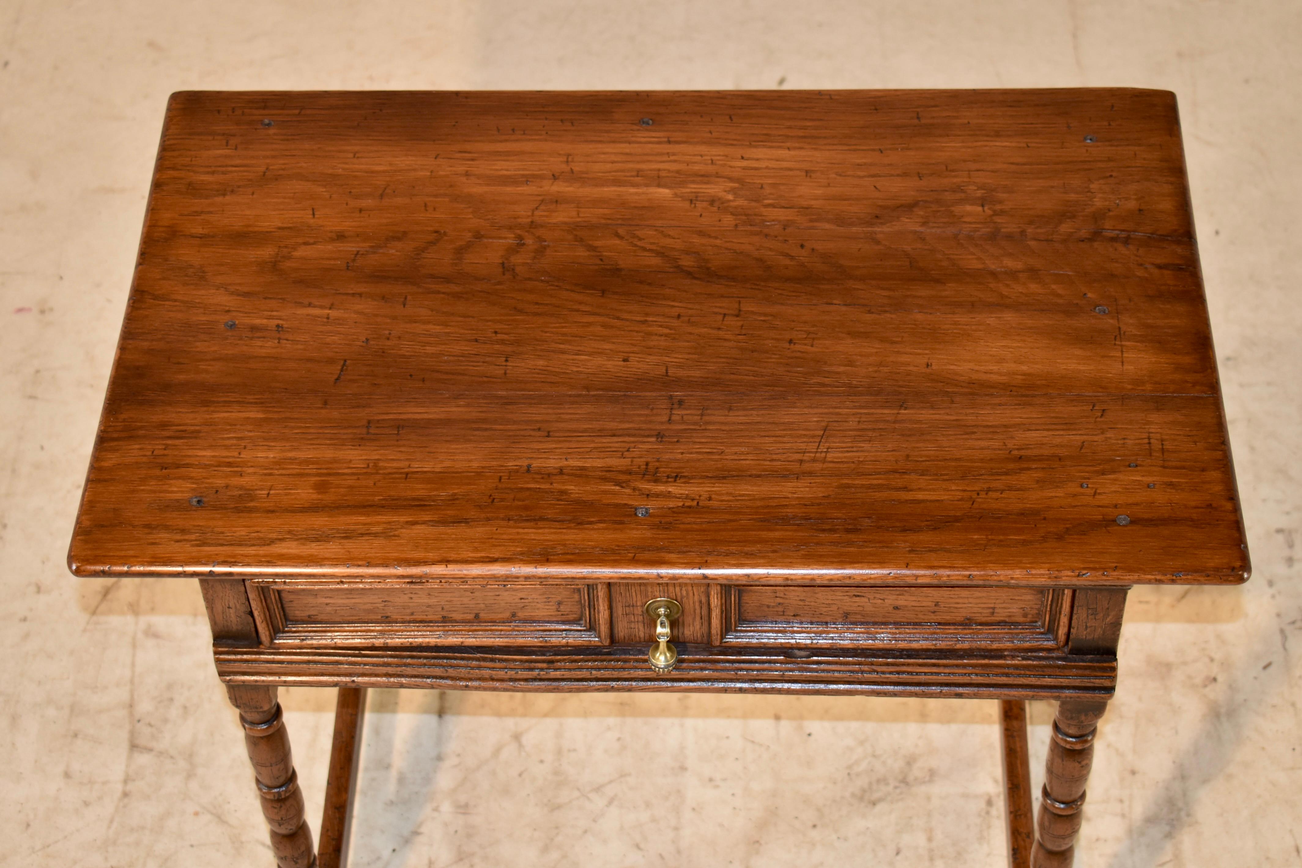 Late 19th Century English Side Table For Sale at 1stDibs