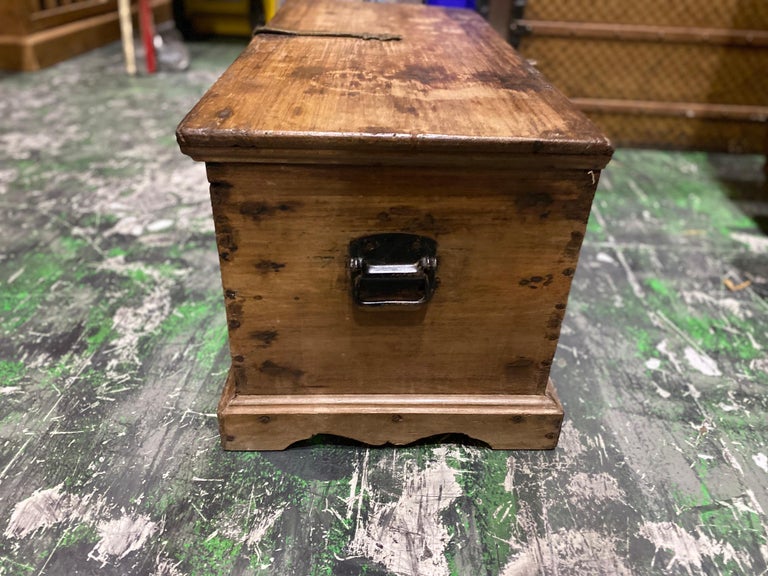 Late 19th Century French Bible Box, Trunk, Blanket Chest For Sale at ...