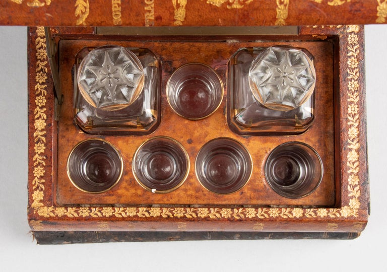 Late 19th Century French Book Shaped Liquor Cabinet "Cave à Liqueur" at ...