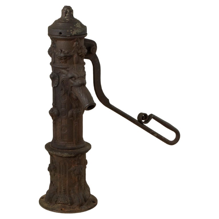 Late 19th Century French Cast Iron Village Pump or Fountain at 1stDibs
