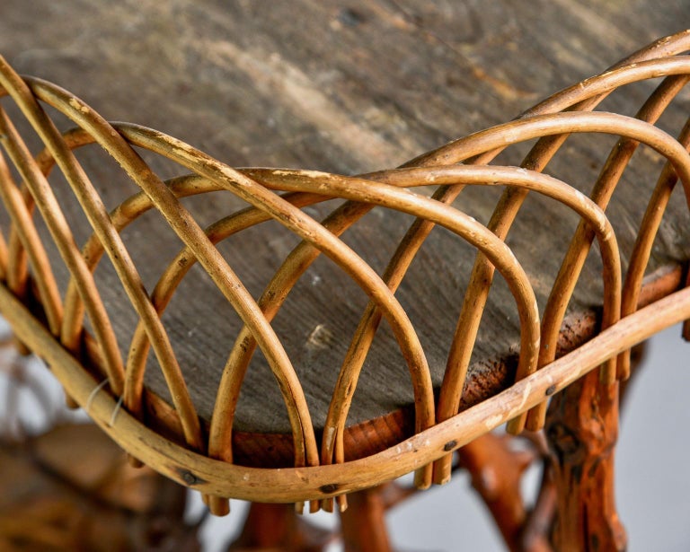 Late 19th Century French Natural Form Twig Plant Stand at 1stDibs
