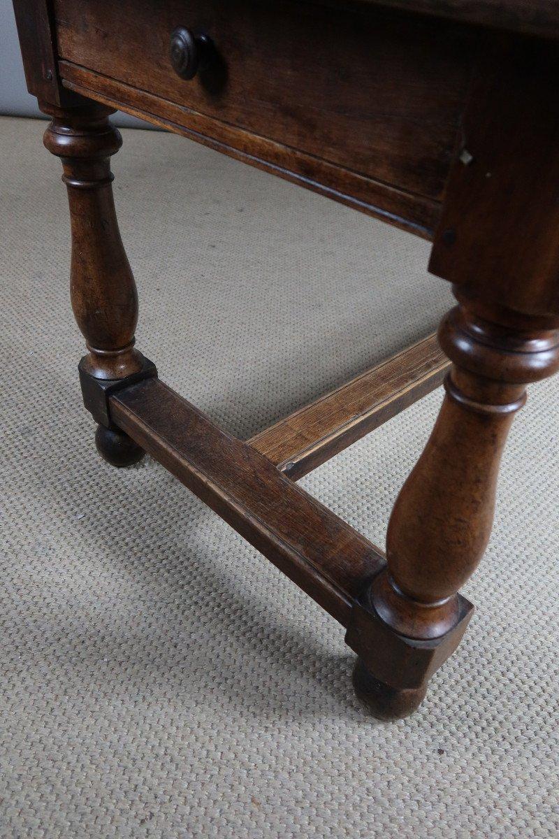 Late 19th century French Oak Farm Dining Table, 1890s For Sale at 1stDibs