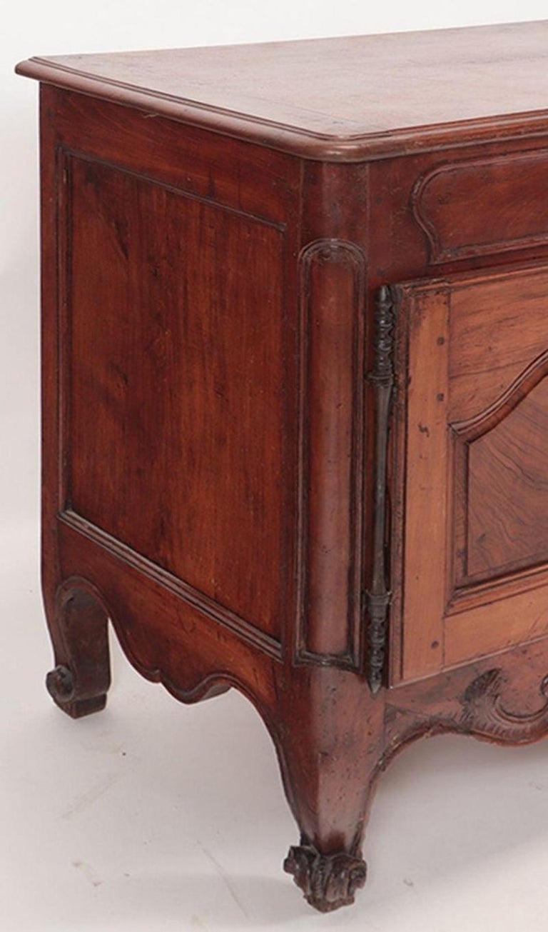 Late 18th Century, French, Provincial Walnut Buffet For Sale at 1stDibs