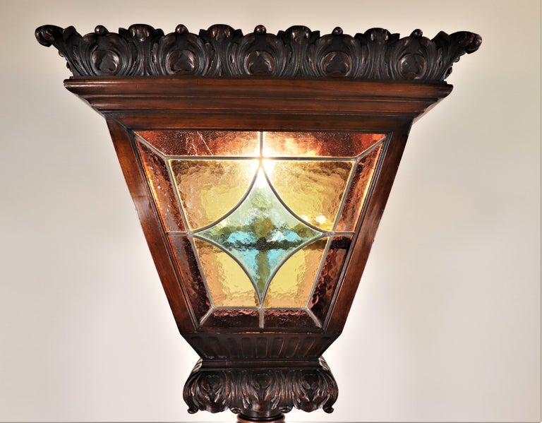 Late 19th Century French Renaissance Revival Hand Carved Walnut Floor ...
