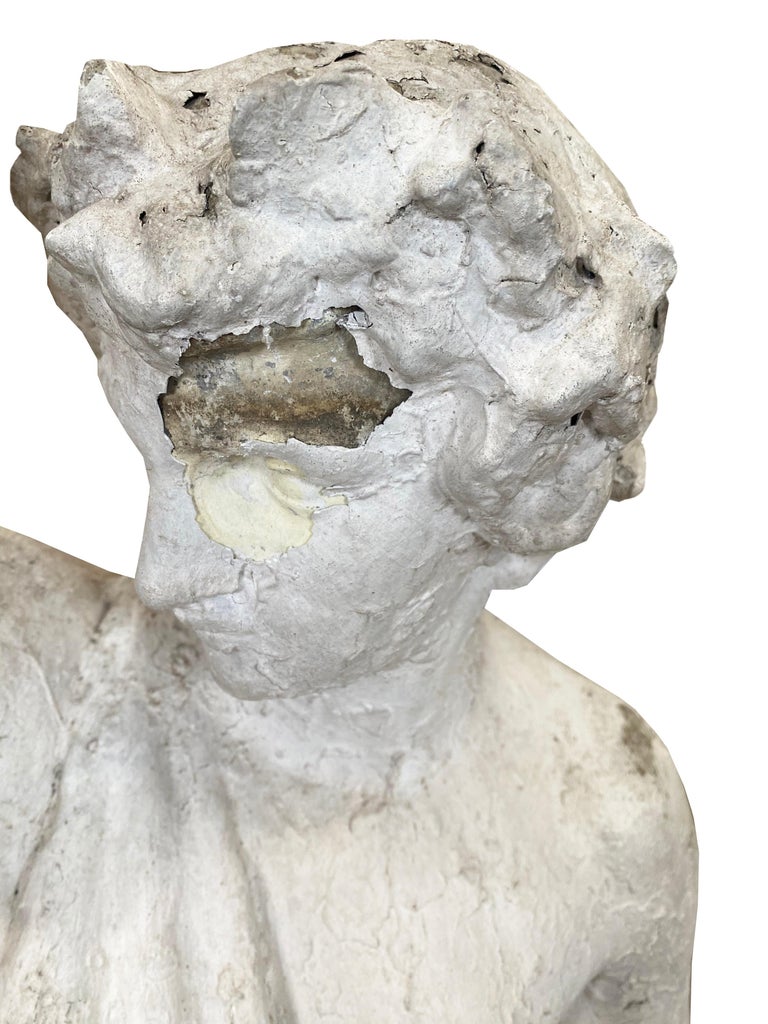 Late 19th Century French Statue of a Hunter For Sale at 1stDibs