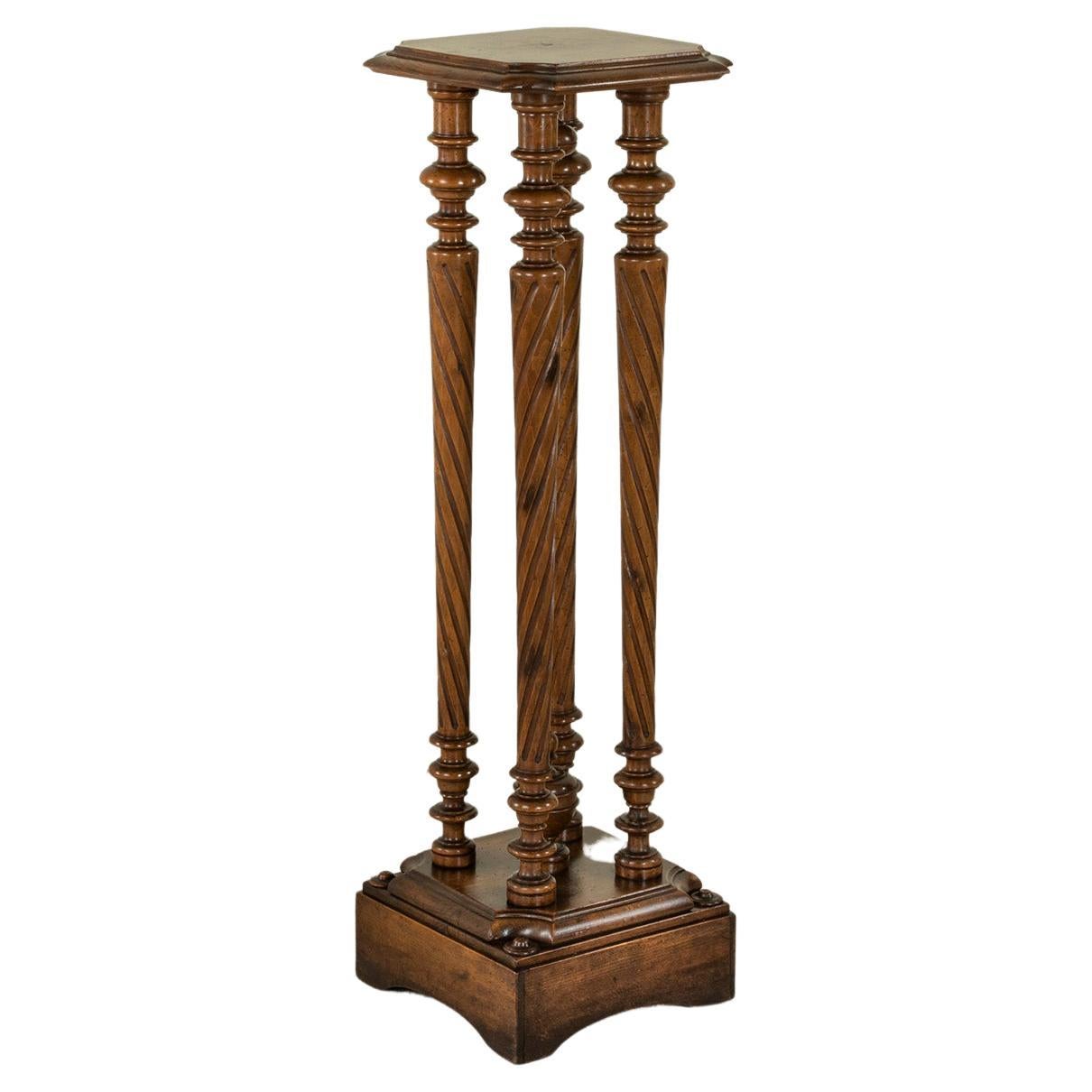 19th Century French Columns or Plinths in Original Paint at 1stDibs