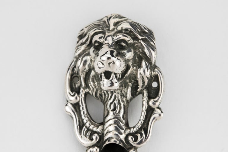 Late 19th Century German Silver Mezuzah by Adolf Mayer at 1stDibs