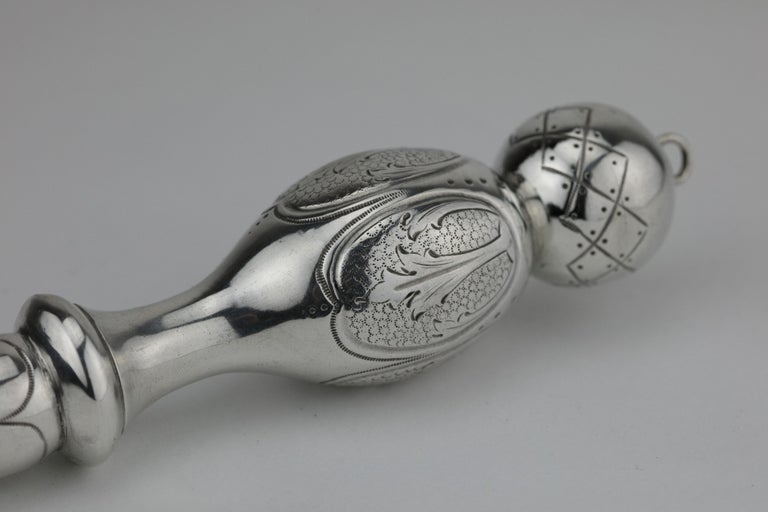Late 19th Century German Silver Torah Pointer For Sale at 1stDibs