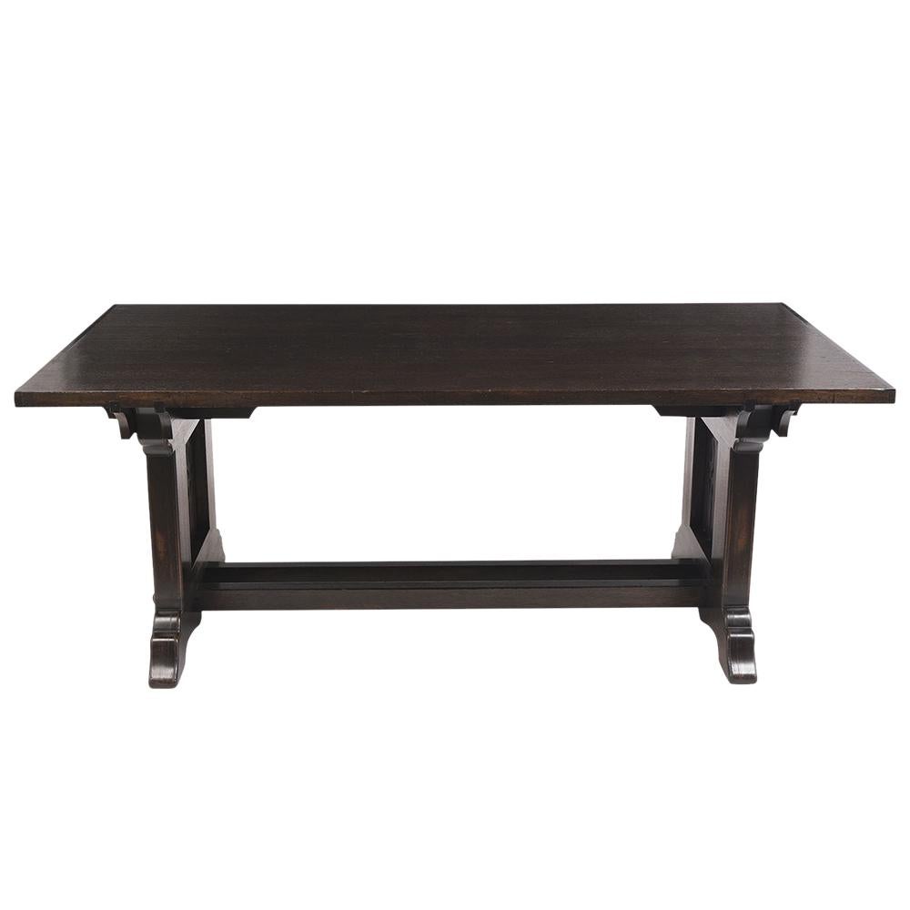 Late 19th Century Gothic Dining Table at 1stDibs
