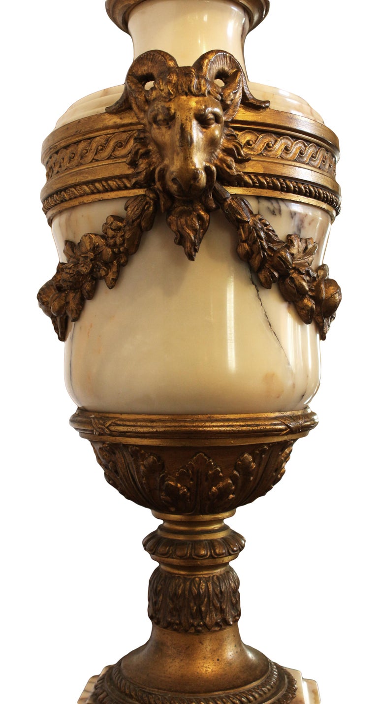 Late 19th Century Grecian Style Lamp For Sale at 1stDibs