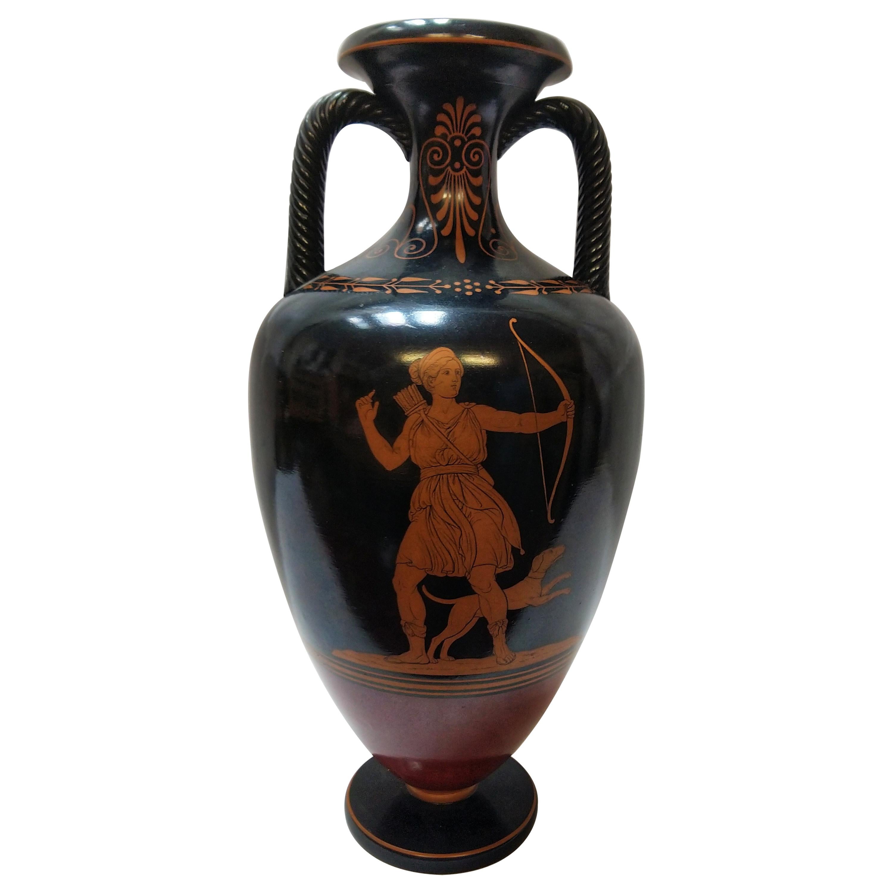 Late 19th Century Greco Roman Style Diana the Huntress Vase For Sale at ...