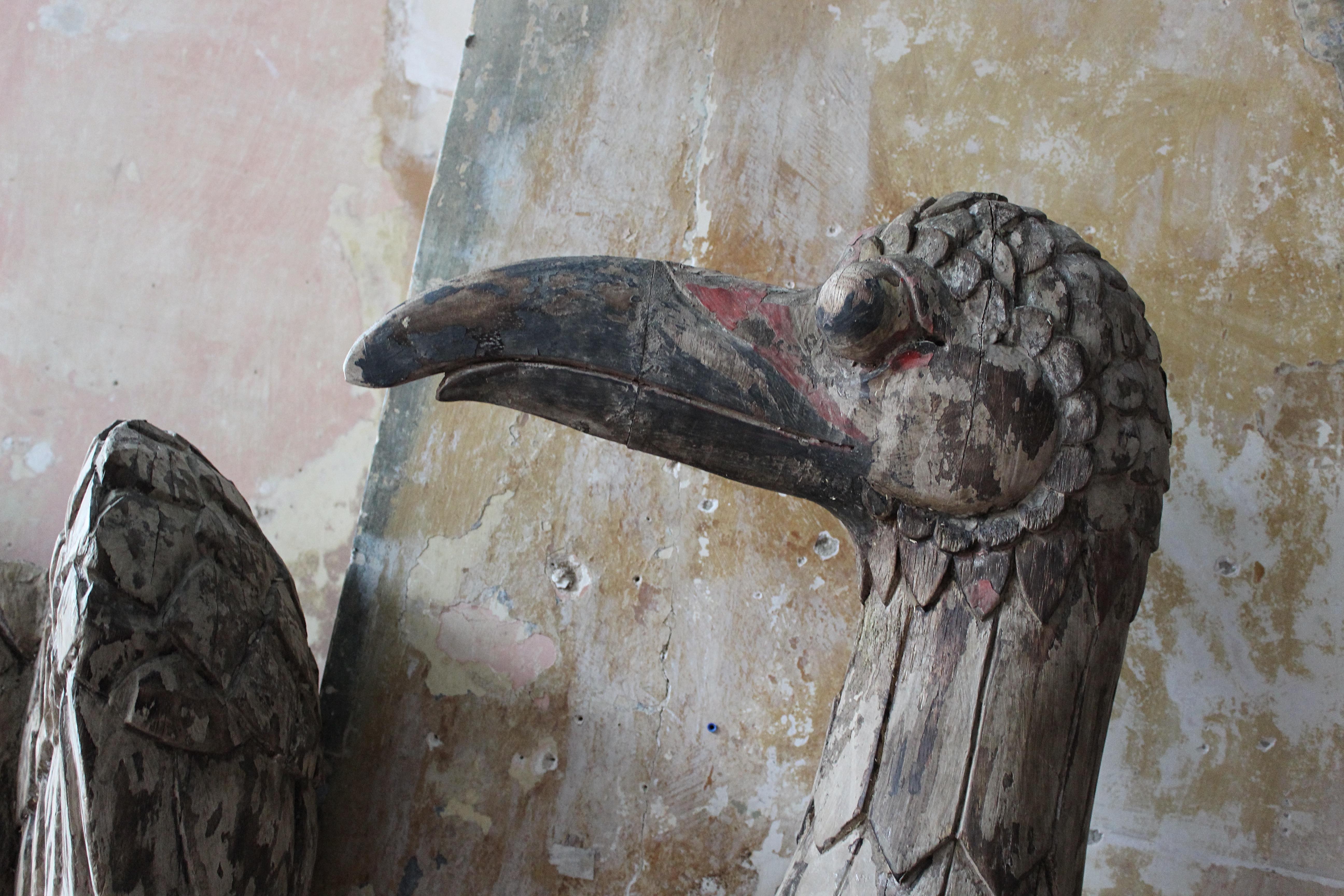 Late 19th Century Huge Carved Victorian Dodo Figurehead Fairground Folk ...
