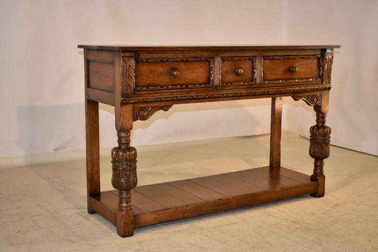 Late 19th Century Ipswich Oak Pot Board For Sale at 1stDibs