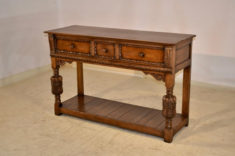 Late 19th Century Ipswich Oak Pot Board For Sale at 1stDibs