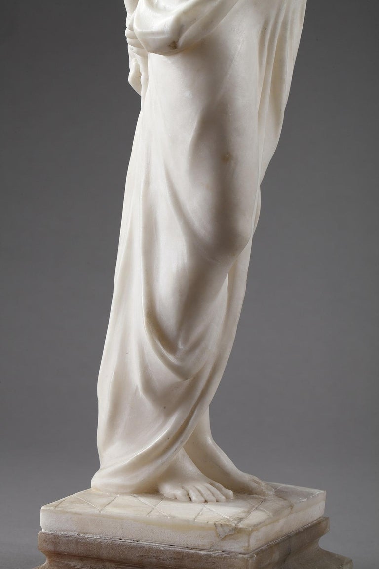 Late 19th Century Italian Sculpture in Alabaster at 1stDibs