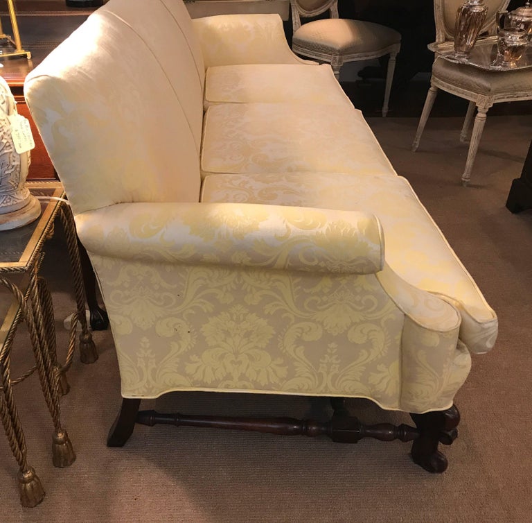 Late 19th Century Jacobean Style Hand Carved Walnut Sofa For Sale at ...